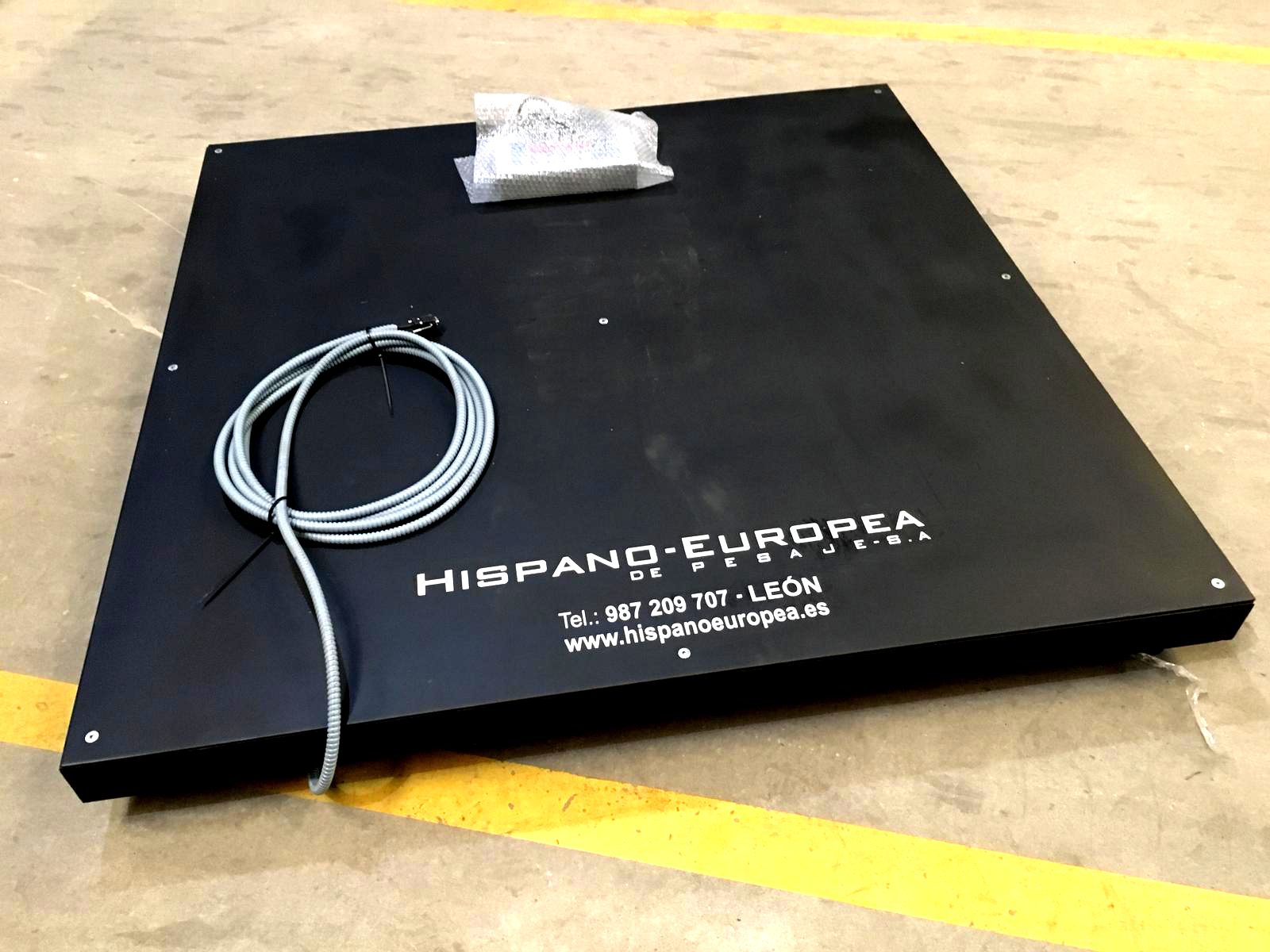 Báscula pesa pallets en Segovía - Hispano Europea de Pesaje